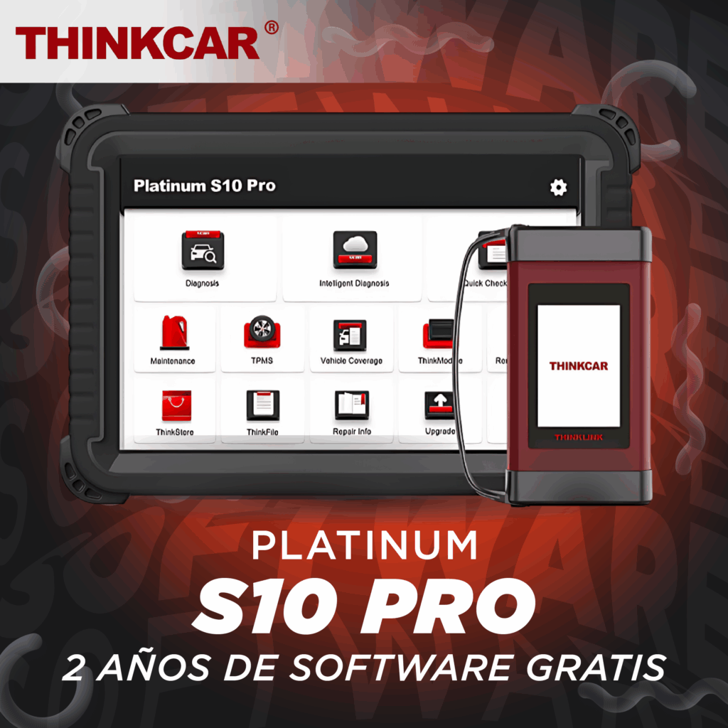 Platinum S10 Pro (2 Años de Software Gratis) - Cerrajera Mg